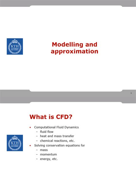 01 Modelling And Approximation Pdf Computational Fluid Dynamics Fluid Dynamics