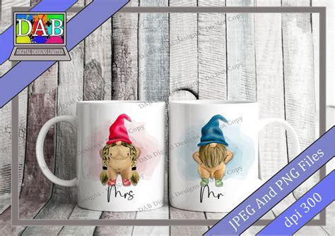 Naughty Nude And Naked Gonk Gnomes Designs Set Of JPEG And PNG Sublimation Ready Designs For