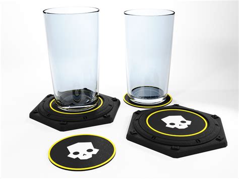 Hellpod Drink Coaster Helldivers 2 By Bigmikemw Makerworld