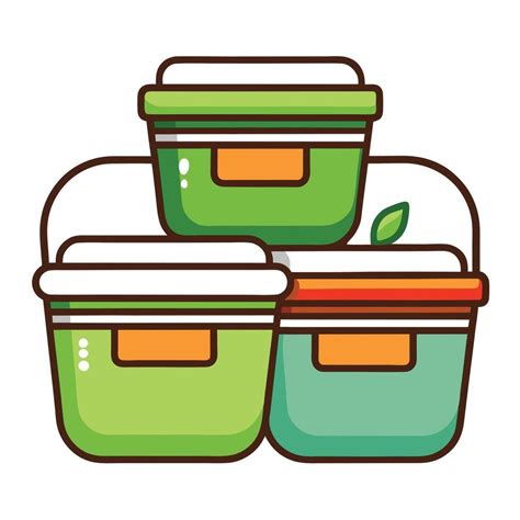 Pre Portioned Containers Icon With Food And Meal Prep Concept 57960385 Vector Art At Vecteezy