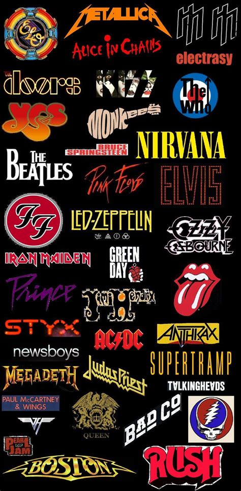 Cool Band Logos Guglgurus