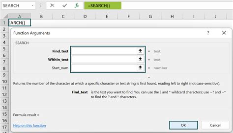 Search Function In Excel Formula Examples How To Use