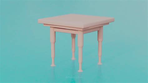 Procedural Table Generator Houdini R 3dmodeling