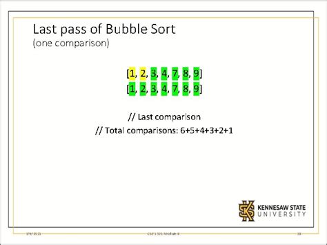 Ps Module 5 Searching Sorting Algorithms 392021 Cse