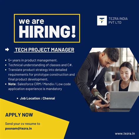 Tezra On Linkedin Tezra Tezrajobs Technicalprojectmanager