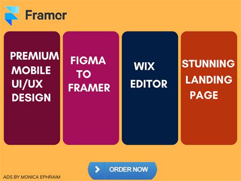 Responsive UI Website Design Convert Figma To Framer Framer Motion Design Upwork