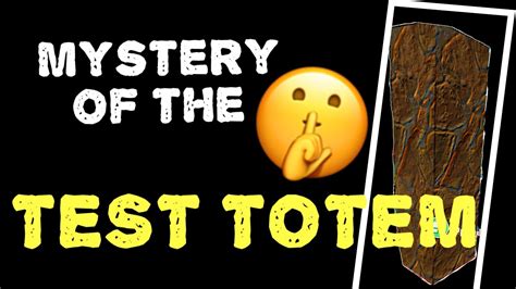 What Is Test Totem In Skyblock Roblox Mystery Solved What Does Test Totem Do In Skyblock Roblox