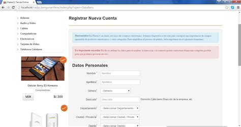 Sistema Tienda De Ventas Online Php Codigo Fuente Platea