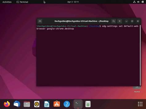 How To Set Google Chrome As Default In Ubuntu Itechguides