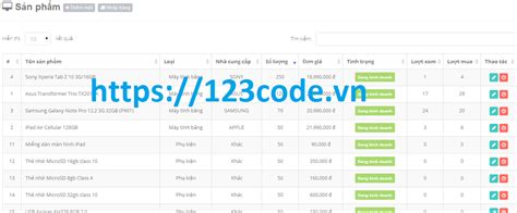 Source Code Kèm Báo Cáo Tốt Nghiệp Website Bán Hàng Php Framework