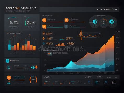 Sales Success Illustrated Visualizing Key Metrics And Kpis In An Engaging Infographic Stock