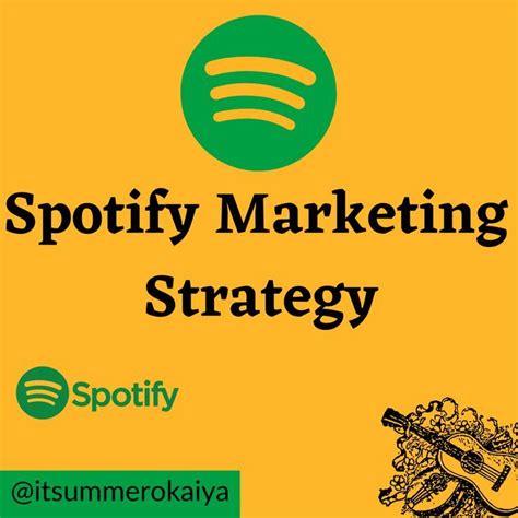 Spotify Marketing Strategy Marketing Strategy Marketing Digital