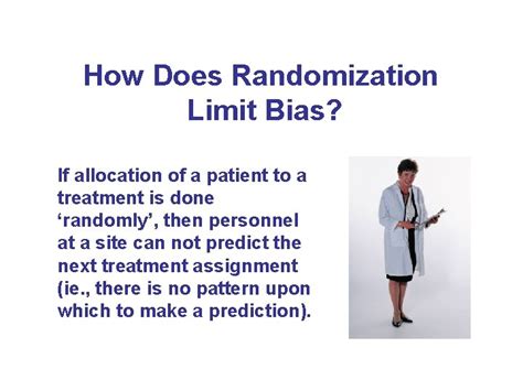 Basics Of Randomization Purpose Of Randomization Is Intended