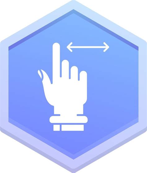 Horizontal Scroll Polygon Icon 38505308 Vector Art At Vecteezy