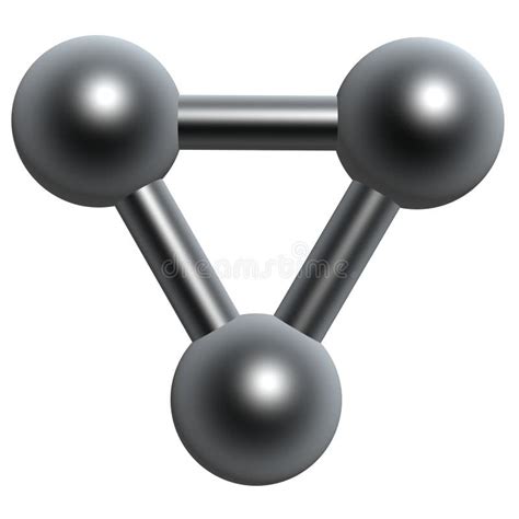 Molecular Triangle Stock Illustration Illustration Of Triangle 2018720