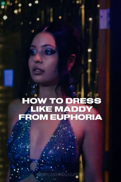 How To Dress Like Maddy From Euphoria Idee Di Moda Costumi Da