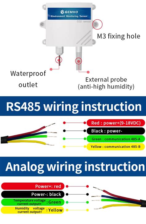 RS GEMHO Co Sensor Reliable CO Monitoring Solutions