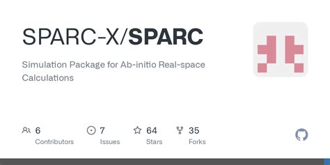 Github Sparc Xsparc Simulation Package For Ab Initio Real Space