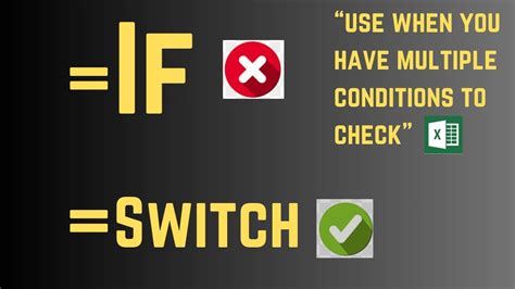 Warning Incorrect Switch Formula Usage Could Cost You Hours Youtube