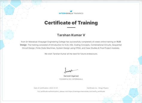 Internshala Internshalatrainings Vlsitraining Vlsidesign Vlsi