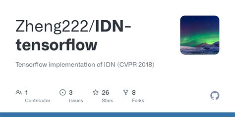 GitHub Zheng IDN Tensorflow Tensorflow Implementation Of IDN CVPR