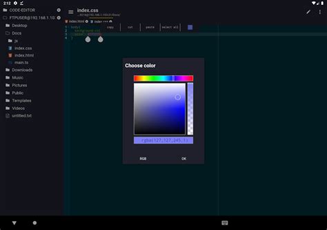 Acode Powerful Code Editor Para Android Descargar