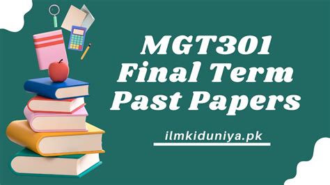mgt301 final term past papers [waqar moaaz junaid files]
