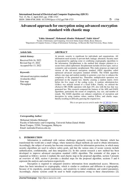 pdf advanced approach for encryption using advanced encryption