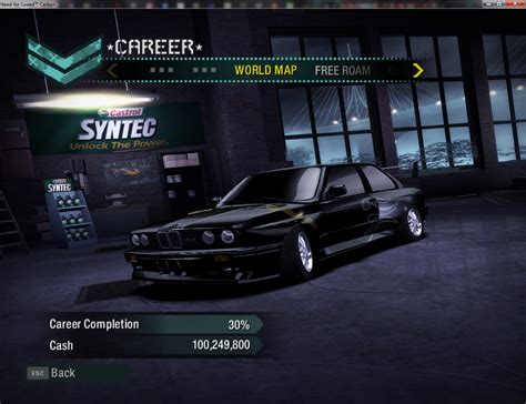 Скачать Need For Speed Carbon Сохранение Savegame 2 Сохранения для мода Battleroyale