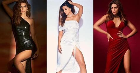 21 Hot Photos Of Kriti Sanon Flaunting Her Sexy Legs In Thigh High Slit