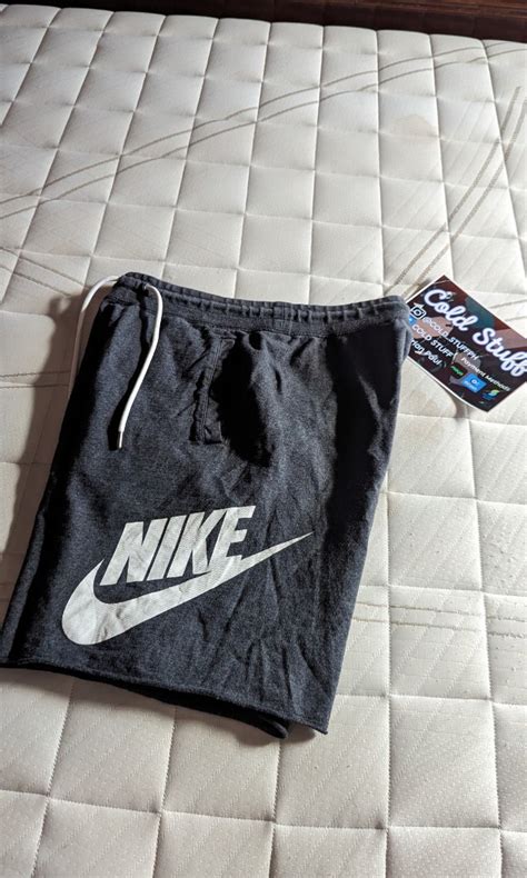 Nike Alumni Dark Gray Mens Fashion Bottoms Shorts On Carousell