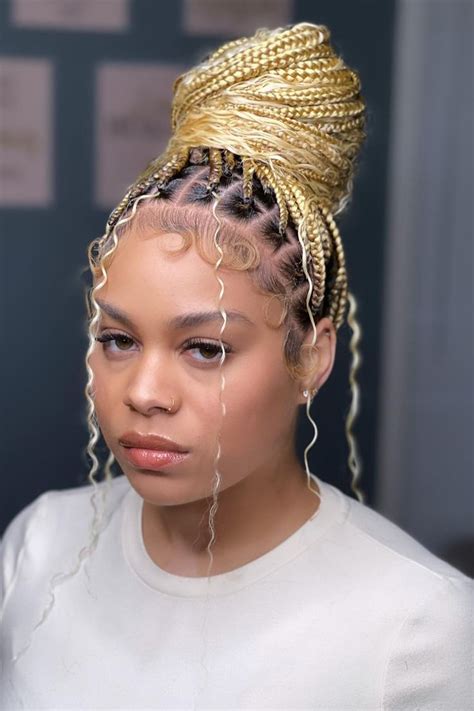 The Sexiest Ways To Wear Bohemian Braids Boho Braids Curly Craze Blonde Braids Boho