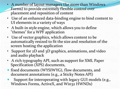 Introduction To Wpf PPT