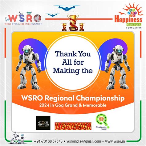 World Stem And Robotics Olympiad On Linkedin Thankyou Roboticsclub
