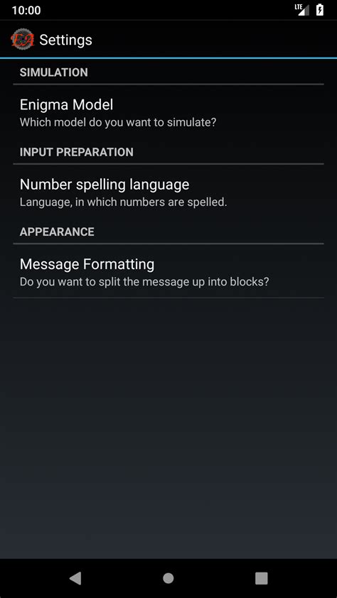 Github Vanitasvitaeenigmandroid Android Implementation Of The Famous Enigma Machine