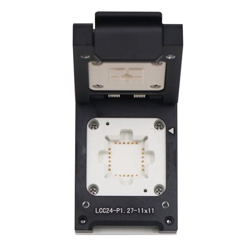 深圳谷易电子生产的lcc24pin封装芯片探针测试座socket 概述 性能 特点 规格 应用 生产厂家