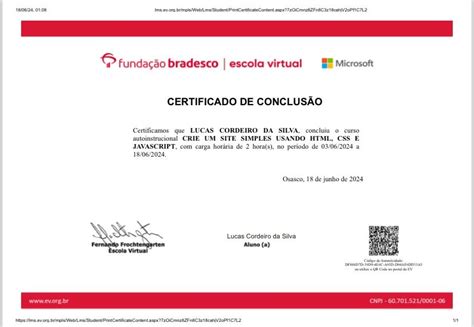 Curso Crie Um Site Simples Usando Html Css E Javascript Lucas Cordeiro