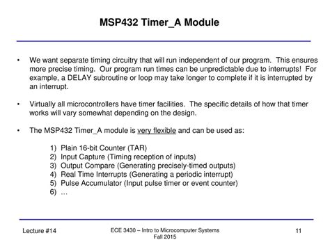 Ece 3430 Intro To Microcomputer Systems Ppt Download