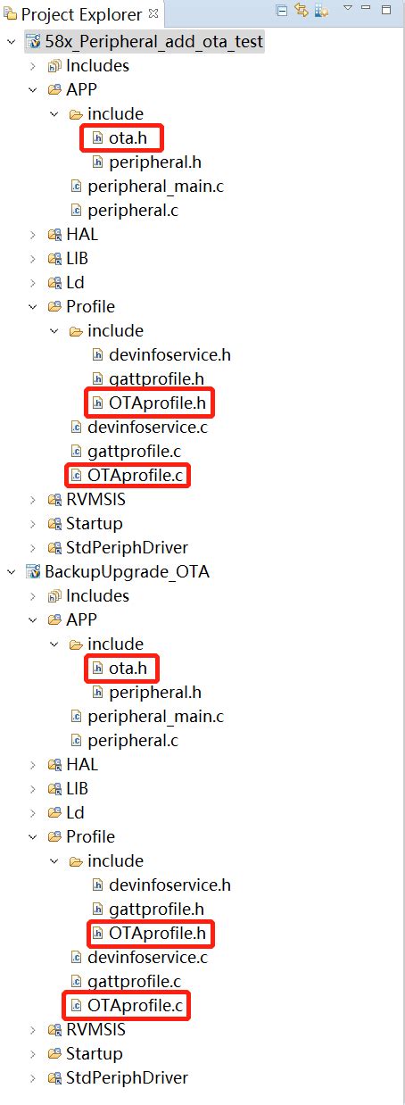 Ch573 Ch582 Ota例程讲解一方式一：带库升级移植） Wch蓝牙应用分享 博客园