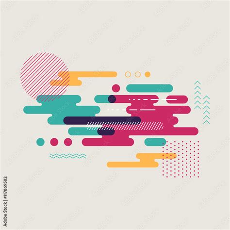 Abstract Geometric Modern Background Vector Illustration Stock Vector Adobe Stock