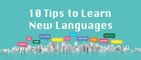 10 Tips To Learn New Languages Quickly