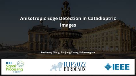 Anisotropic Edge Detection In Catadioptric Images Ieee Resource Center