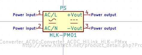 converter acdc add hlk module series 1147 · merge requests · kicad