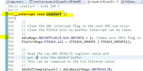 CCS LAUNCHXL F28377S Graph Properties Of Cla Adc Fir32 C2000
