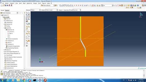 Hard Part For Sweep Mesh In Abaqus Researchgate