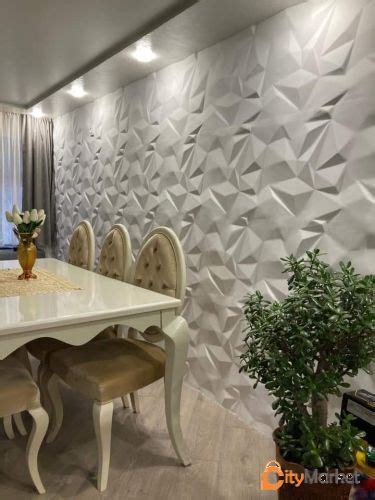 კედლის 3დ დეკორატიული პანელი Citymarket Ge