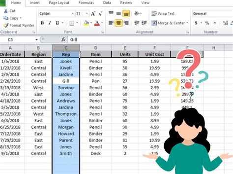¿cómo Seleccionar Una Columna En Excel
