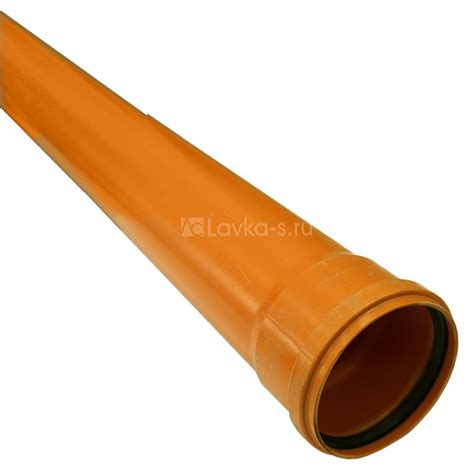 Труба для наружной канализации d 110 х 3,4 х 5000 мм - купить, цена в СПБ