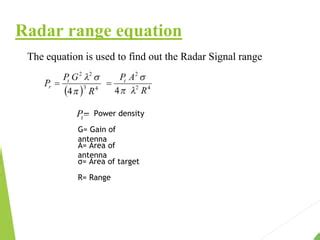 Radar System PPTX Operating Systems Computer Software And Applications