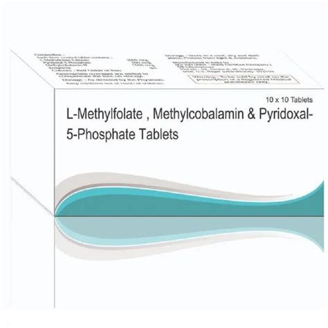 L Methylfolate Methylcobalamin And Pyridoxal 5 Phosphate Tablets Sb Lifesciences At ₹ 210 Stripe
